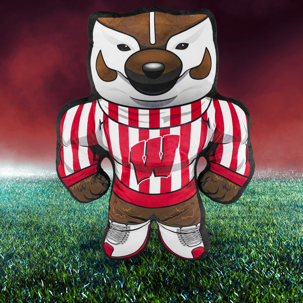 Wisconsin Badgers Bucky Badger 24" Mascot Bleacher Buddy - Bleacher ...