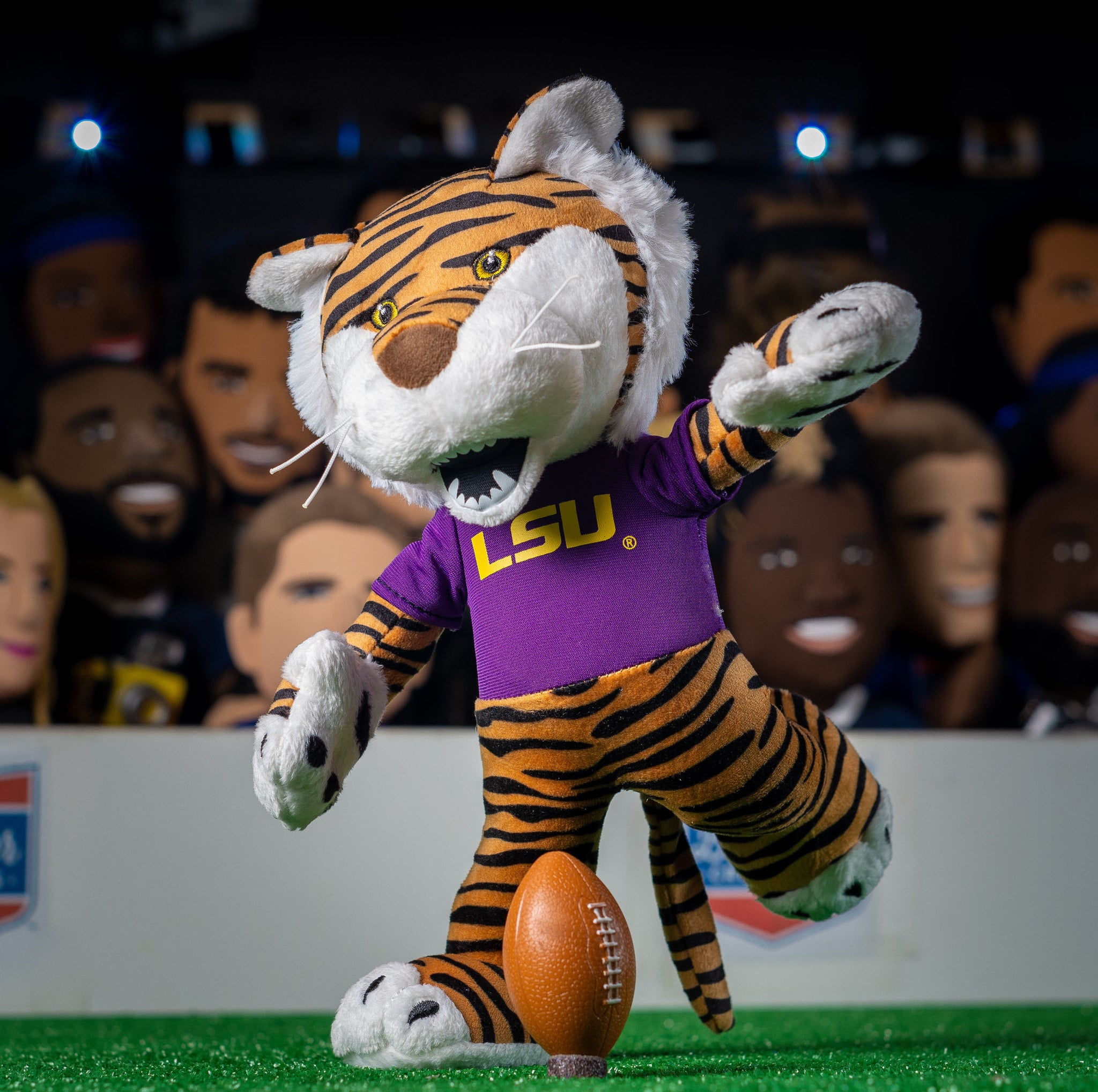 LSU Mike the Tiger 10" Mascot Plush - Bleacher Creatures