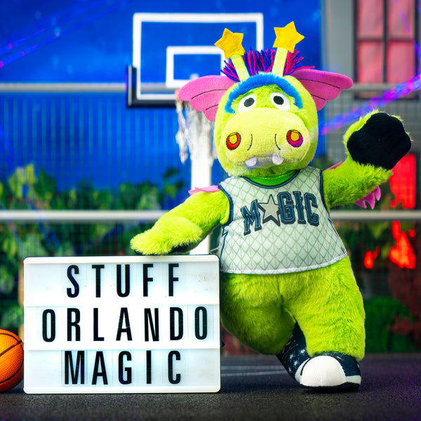 Orlando Magic Stuff The Magic Dragon 10" Mascot Plush Figure (City Edi ...