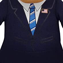 Historical Figures: President Barack Obama 10" Plush Figure - Bleacher ...