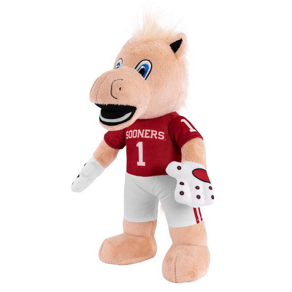 Oklahoma Sooners Boomer 10" Mascot Plush Figure - Bleacher Creatures